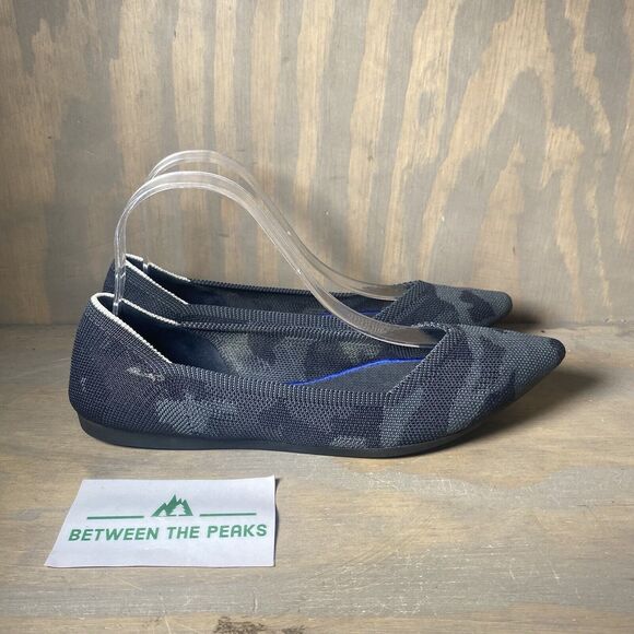 Rothy's | Shoes | Rothys White Halo Womens 9 Grey Camo Camouflage ...